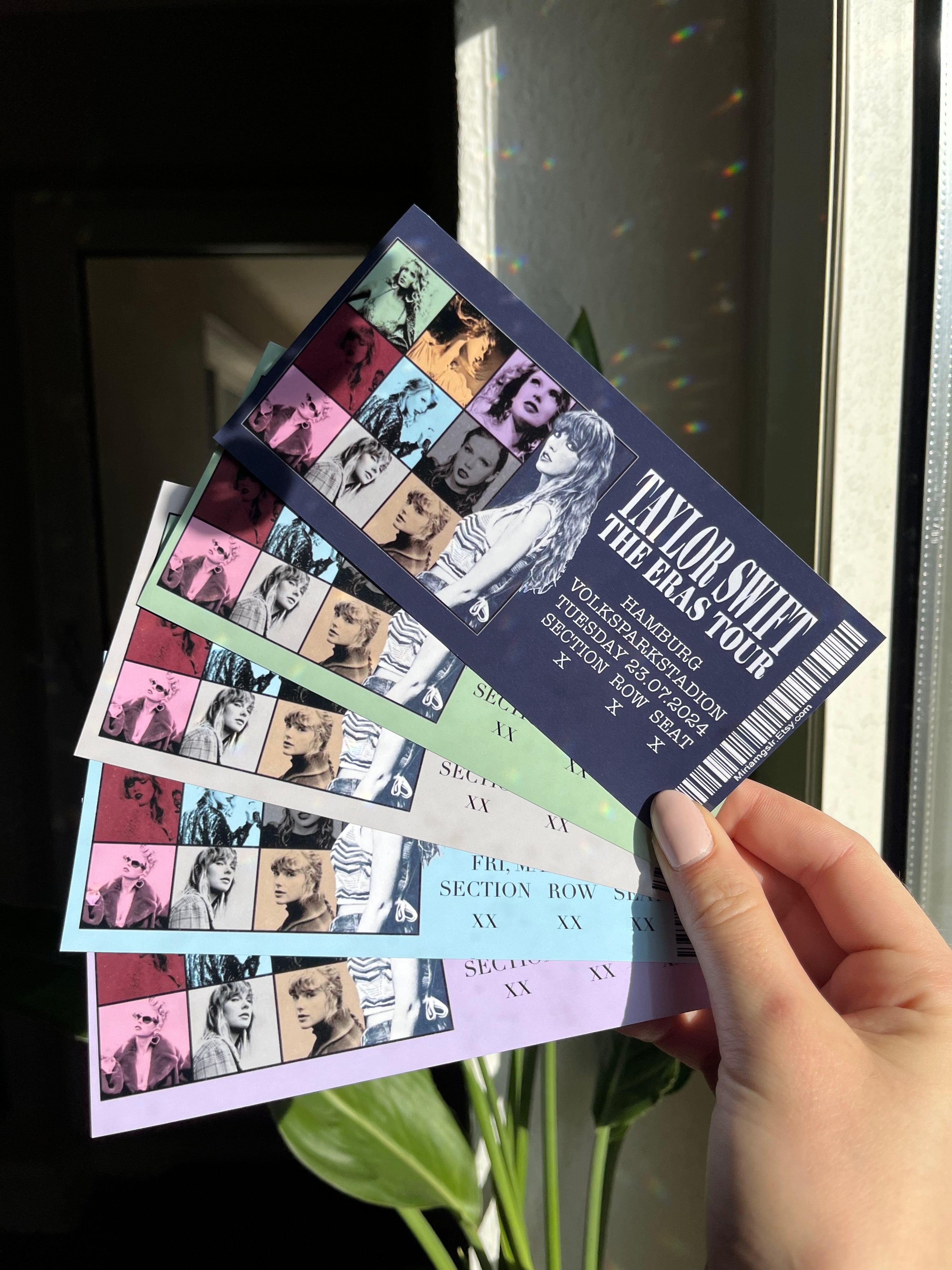 Eras Tour Ticket Fan Souvenir – Miriams mind